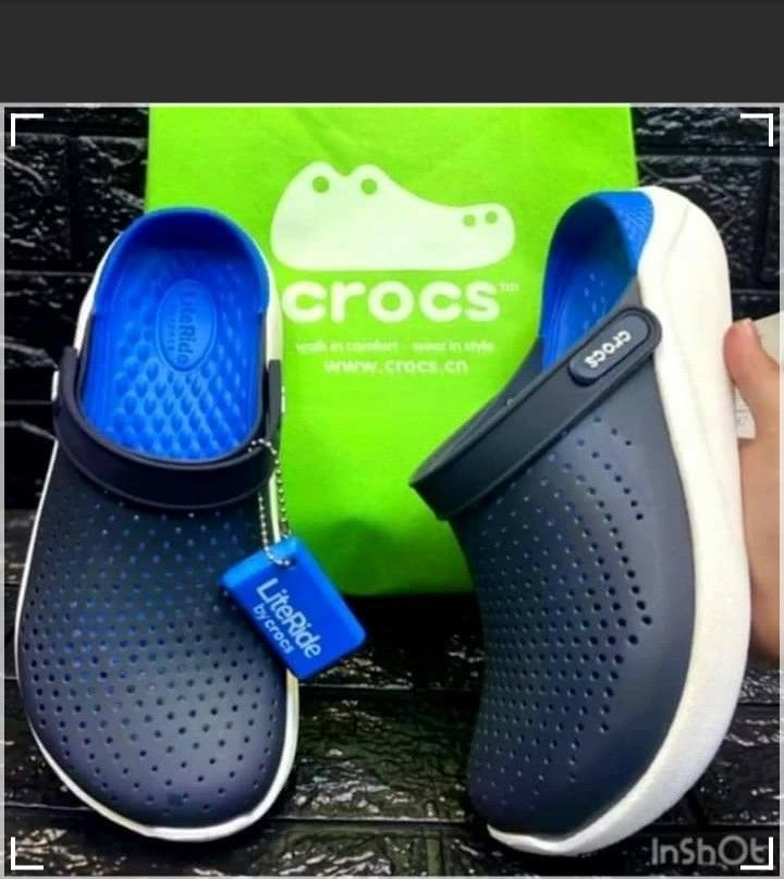 Lite ride Crocs slides, Men's Fashion, Footwear, Slippers & Slides on ...