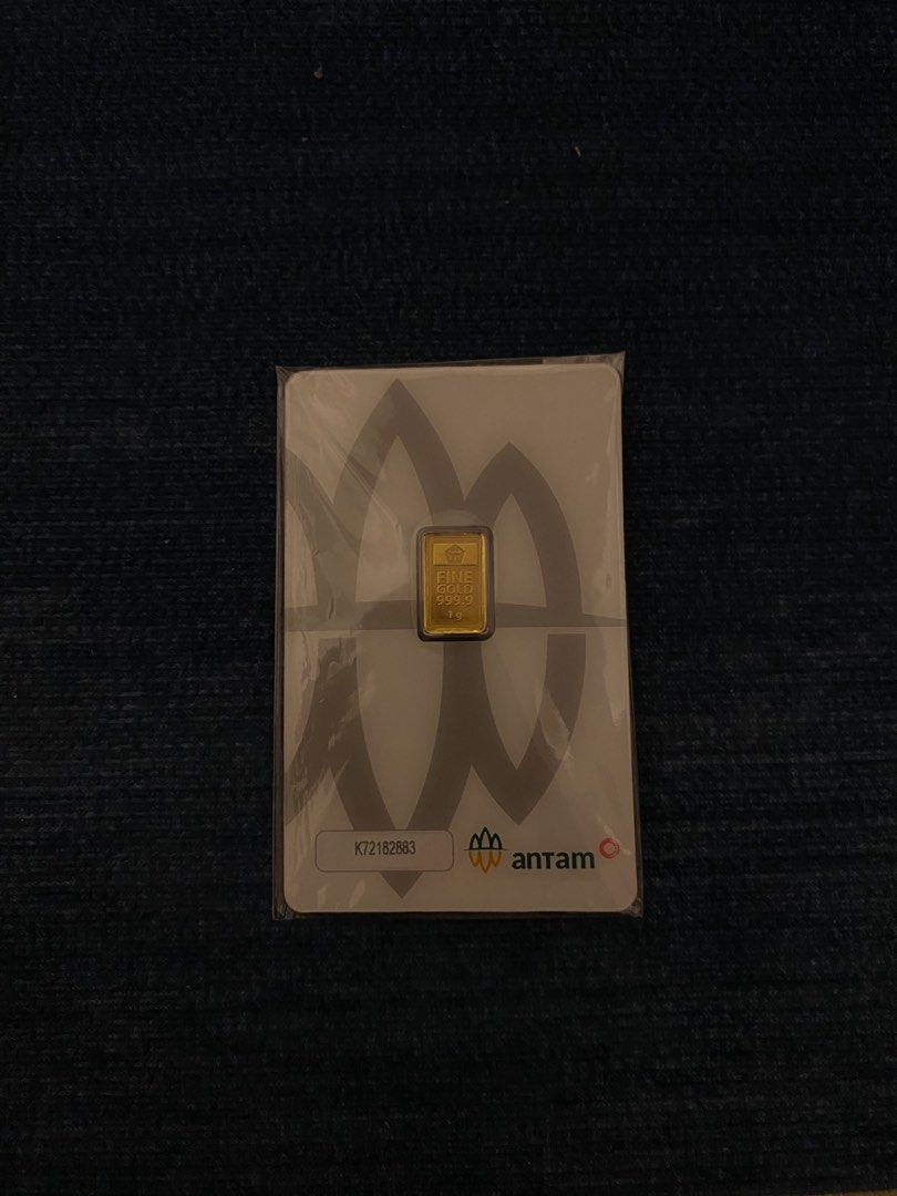 LM LOGAM MULIA ANTAM 1 GR 1 GRAM 2022 CERTIEYE REDMARK RESMI BARU NEW ...