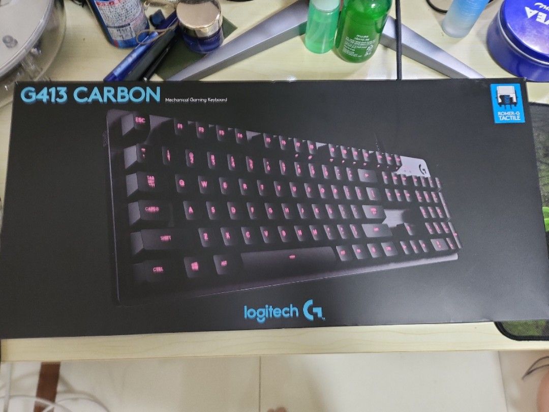Logitech G413 Carbon Mechanical Gaming Keyboard, Computers & Tech ...