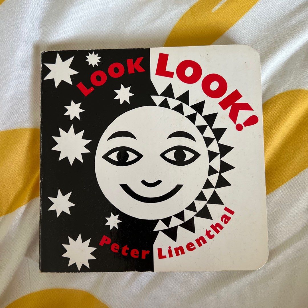 Look Look! Baby Book : Black & White : Peter Linenthal, Hobbies & Toys ...