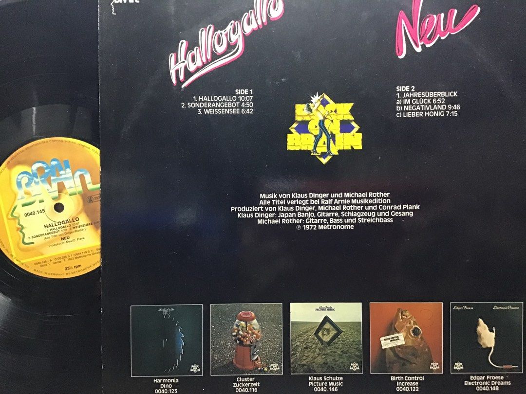 LP Hallogallo - Neu OOP VINYL RECORD Anubis Piring Hitam Electronic Rock, Hobbies & Toys, Music ...