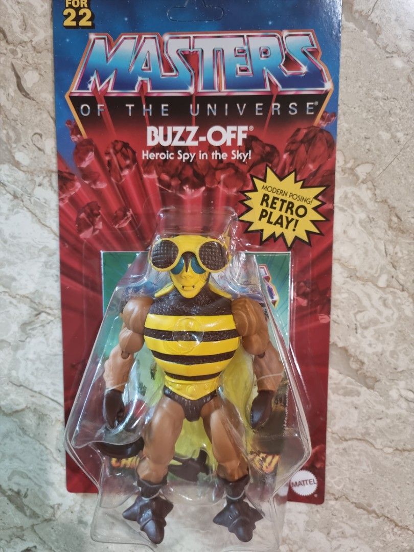 Masters of the Universe Buzz-Off, Hobbies & Toys, Toys & Games on Carousell