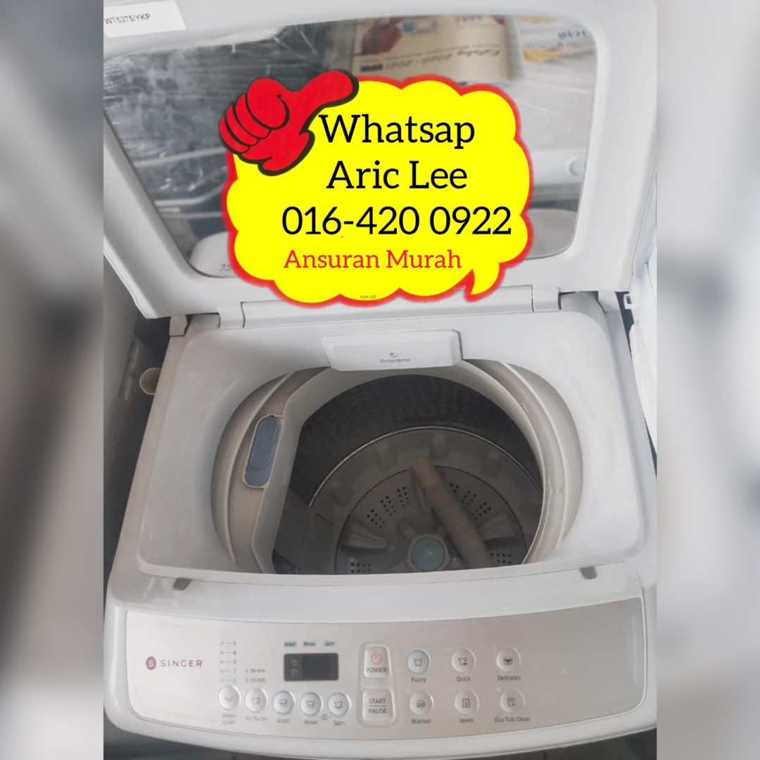 MESIN BASUH ANSURAN KEDAI, TV & Home Appliances, Washing Machines and ...