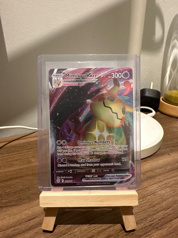 Mimikyu Vmax, Hobbies & Toys, Memorabilia & Collectibles, Vintage ...