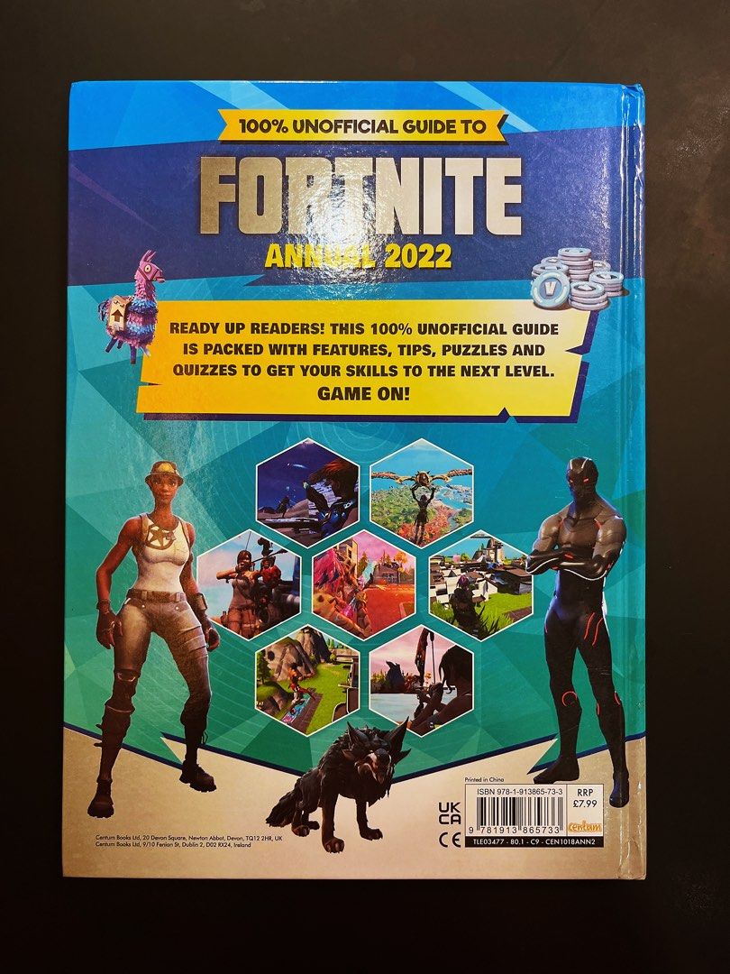 Minecraft + Fortnite Annual 2022 Activity Book, Hobbies & Toys, Books ...
