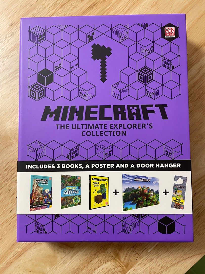 Minecraft The Ultimate Explorer’s Collection Gifts 書 Book 我的世界, 興趣及遊戲 ...