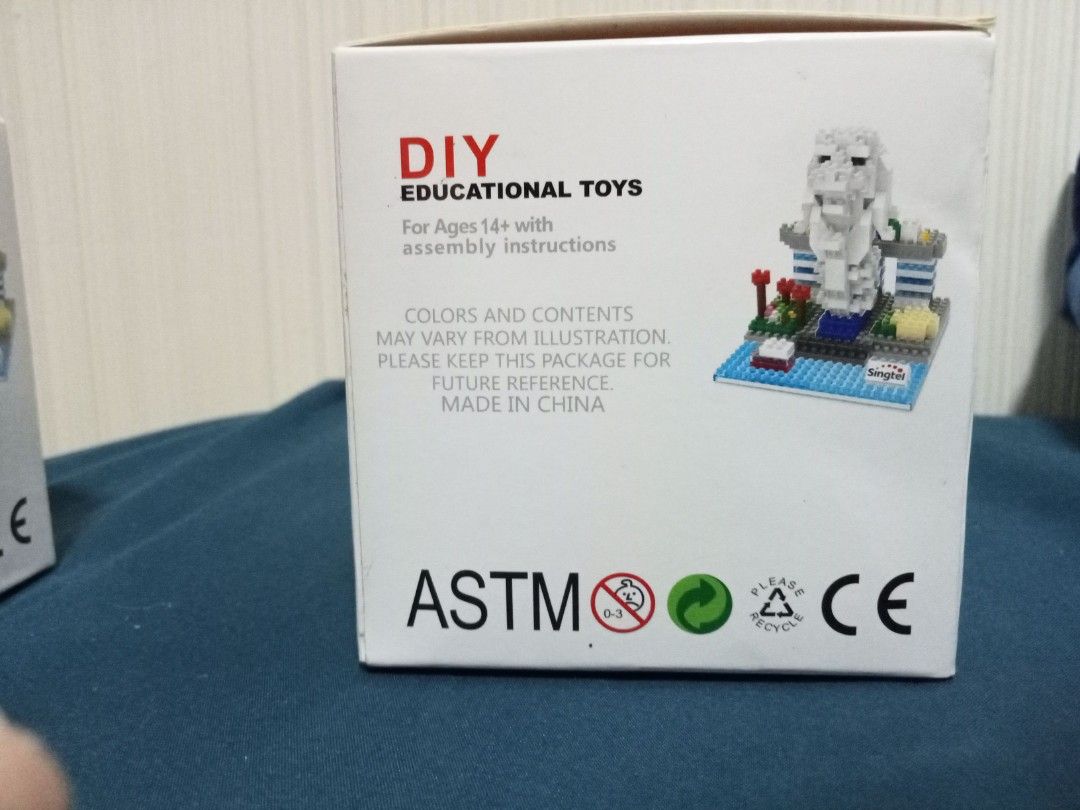 Mini Merlion lego, Hobbies & Toys, Toys & Games on Carousell