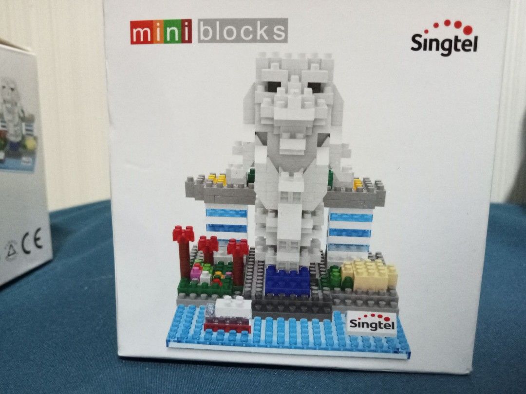 Mini Merlion lego, Hobbies & Toys, Toys & Games on Carousell