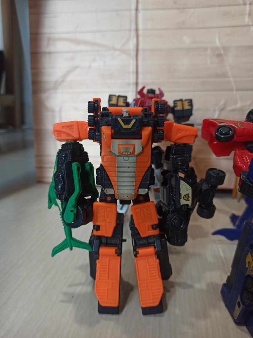 Minipla engineoh G12 set goonger power rangers RPM Megazord, Hobbies ...