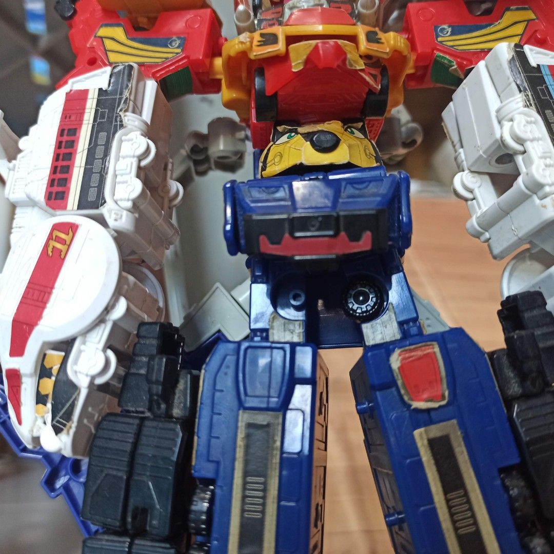 Minipla engineoh G12 set goonger power rangers RPM Megazord, Hobbies ...