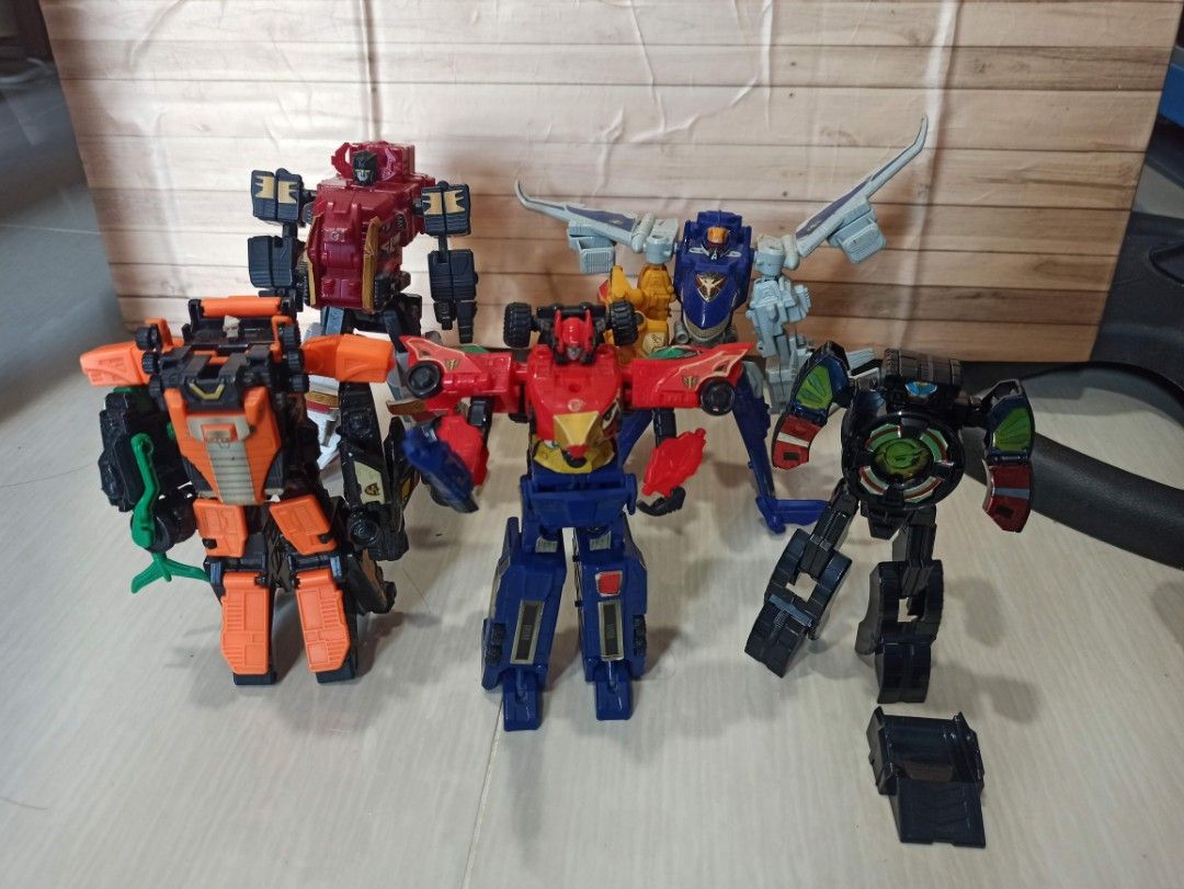 Minipla engineoh G12 set goonger power rangers RPM Megazord, Hobbies ...