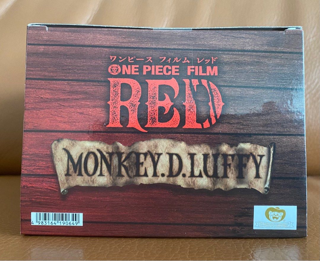 Monkey D Luffy Figure | One Piece Film Red | Bandai Spirits | Banpresto | DXF | The Grandline ...