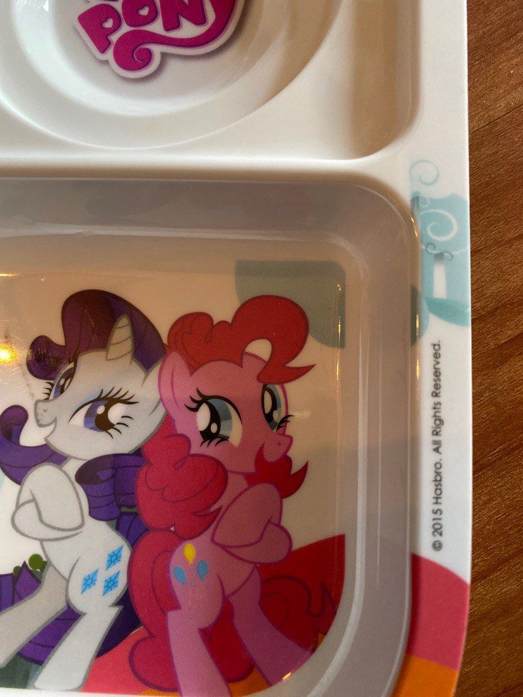 My Little Pony & Pororo Melamine Tray / Plate, Babies & Kids, Nursing ...