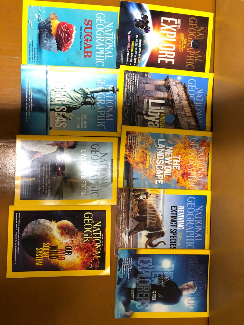 National Geographic, Hobbies & Toys, Books & Magazines, Magazines on ...
