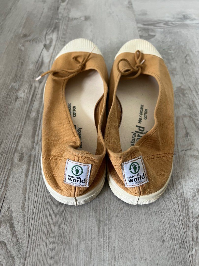 Natural World Eco Shoes Ballerina Flats, Women's Fashion, Footwear ...
