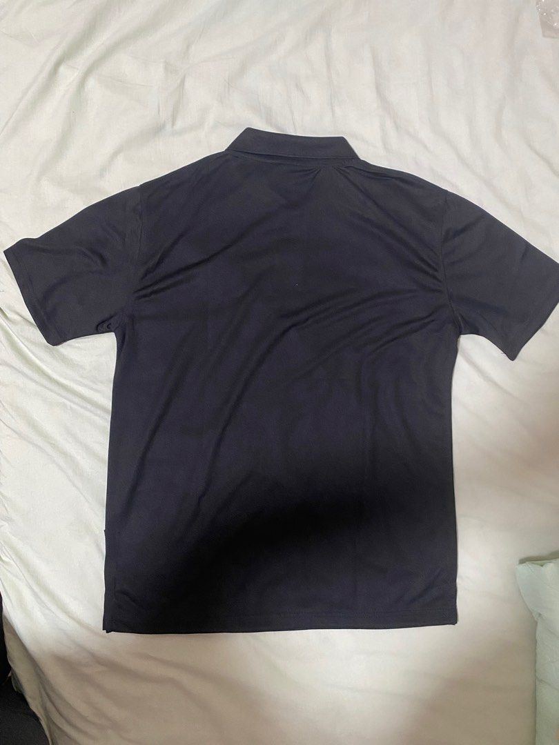 Ngee Ann Polytechnic black polo T shirt, Men's Fashion, Tops & Sets ...