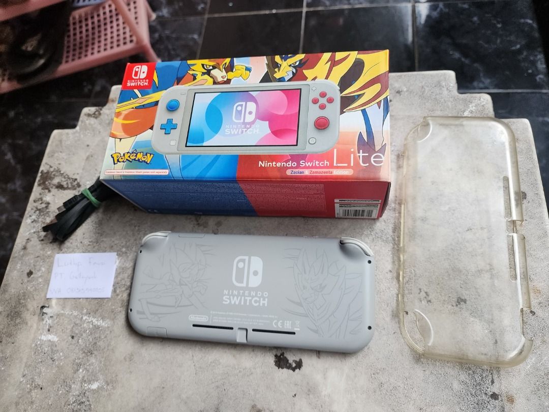 Nintendo Switch Lite Pokemon Sword Shield Limited Edition 06, Video ...