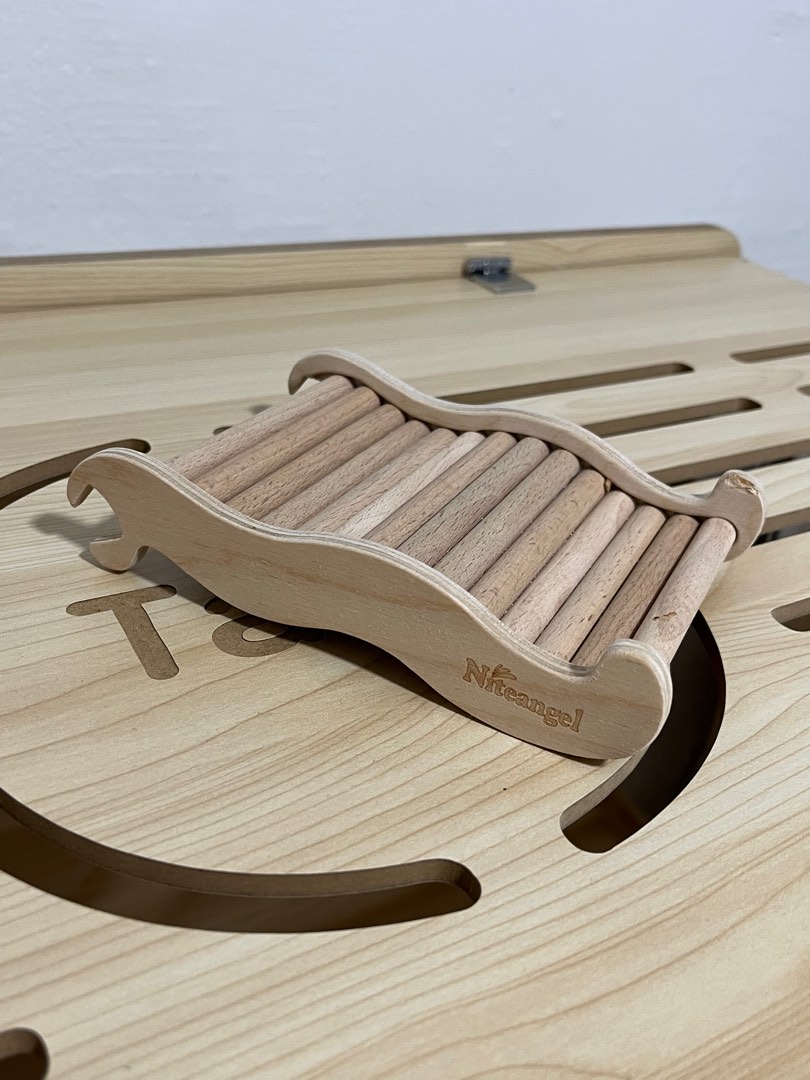 niteangel wooden stairs, short hamster wood ladder, natural platform ...