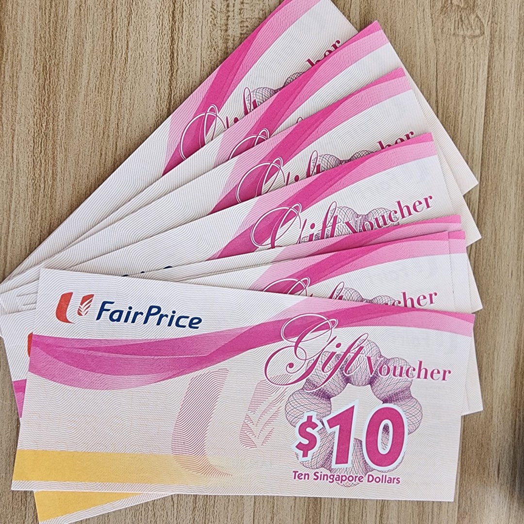 NTUC Vouchers, Tickets & Vouchers, Vouchers on Carousell