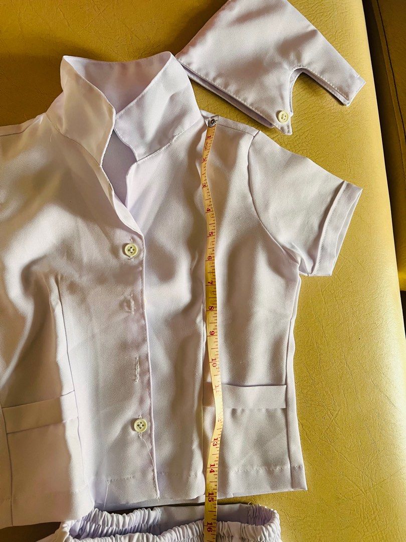 Nurse Costume With Cap On Carousell