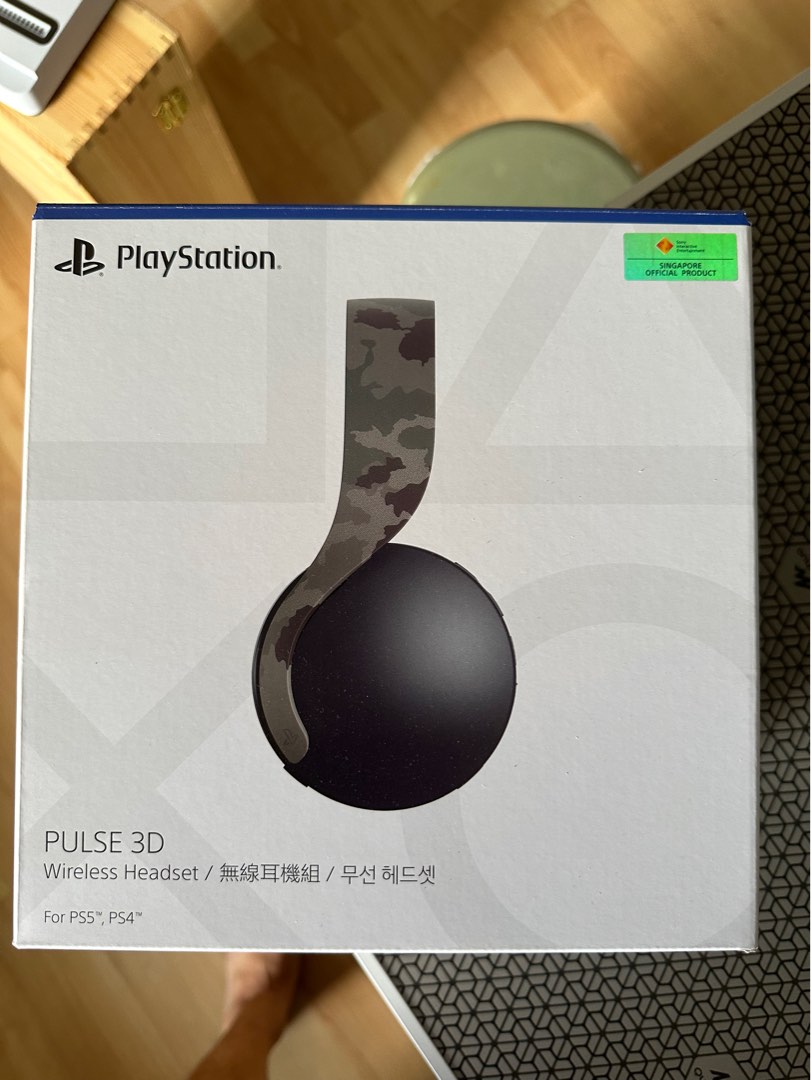 Official Playstation Headphones [Army Camo], Audio, Headphones ...