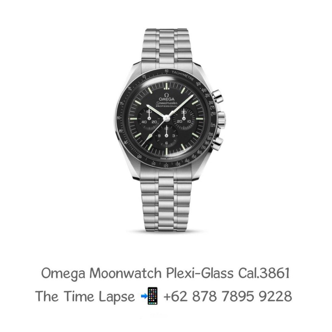 Omega Speedmaster Moonwatch Plexi-Glass Cal.3861 Chronograph Bracelet ...