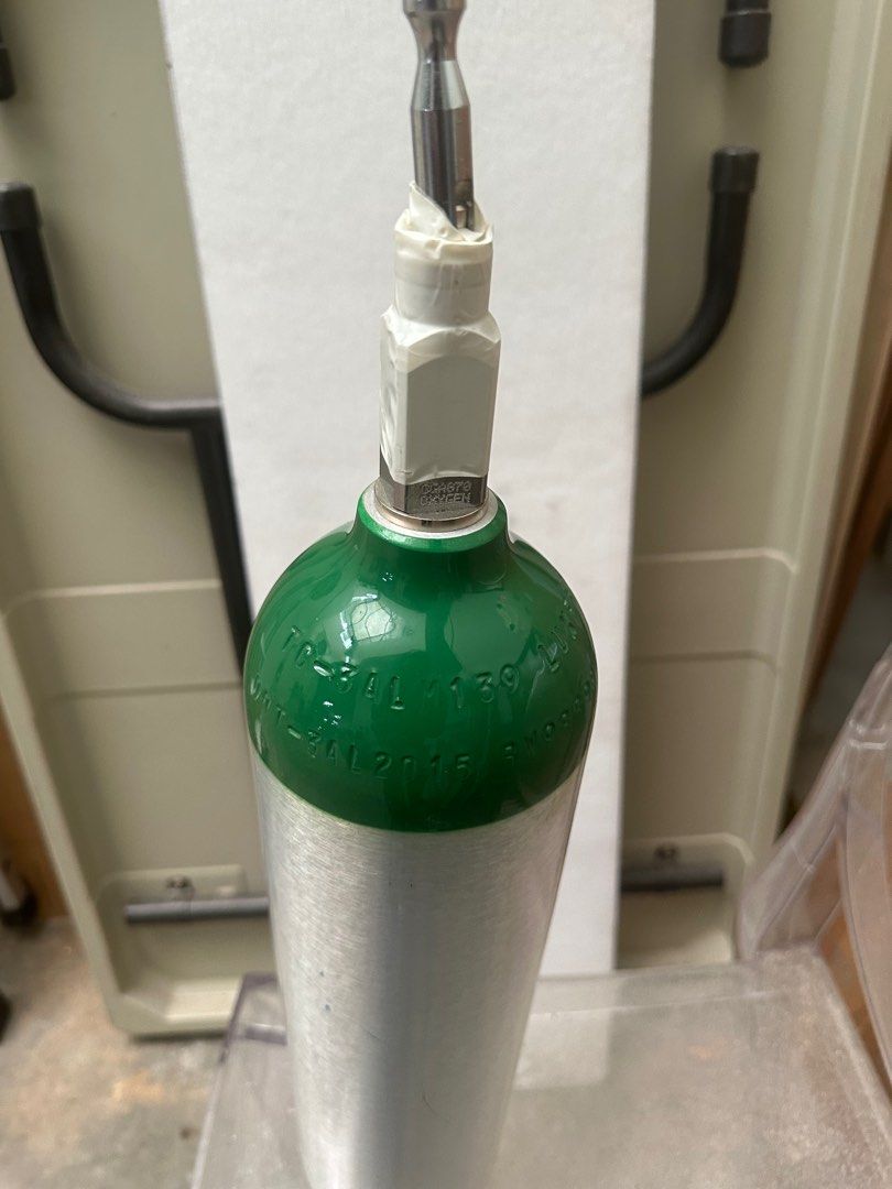 Oxygen Tank, Health & Nutrition, Medical Supplies & Tools on Carousell