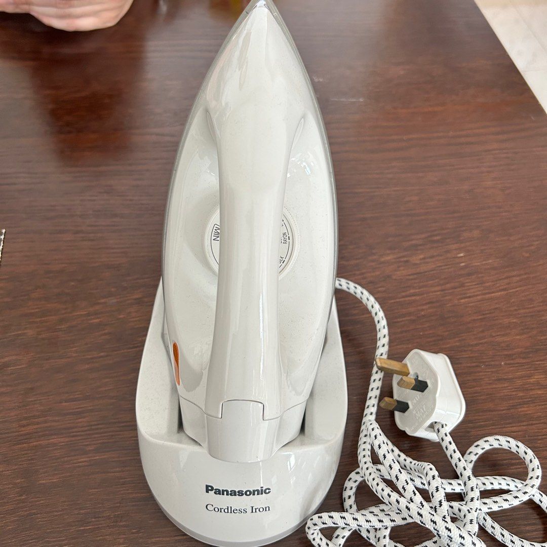Panasonic Cordless Iron, TV & Home Appliances, Irons & Steamers on Carousell