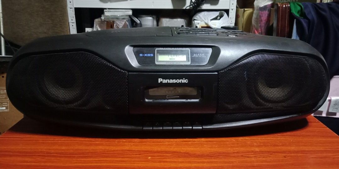Panasonic RX-DS201 CD Radio Cassette Recorder, Audio, Portable Music ...