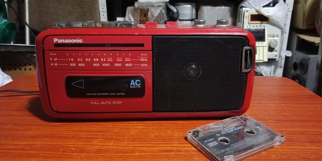 Panasonic RX-M50 radio Cassette Recorder, Audio, Portable Music Players ...