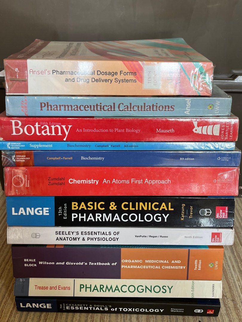 Pharmacy Books on Carousell