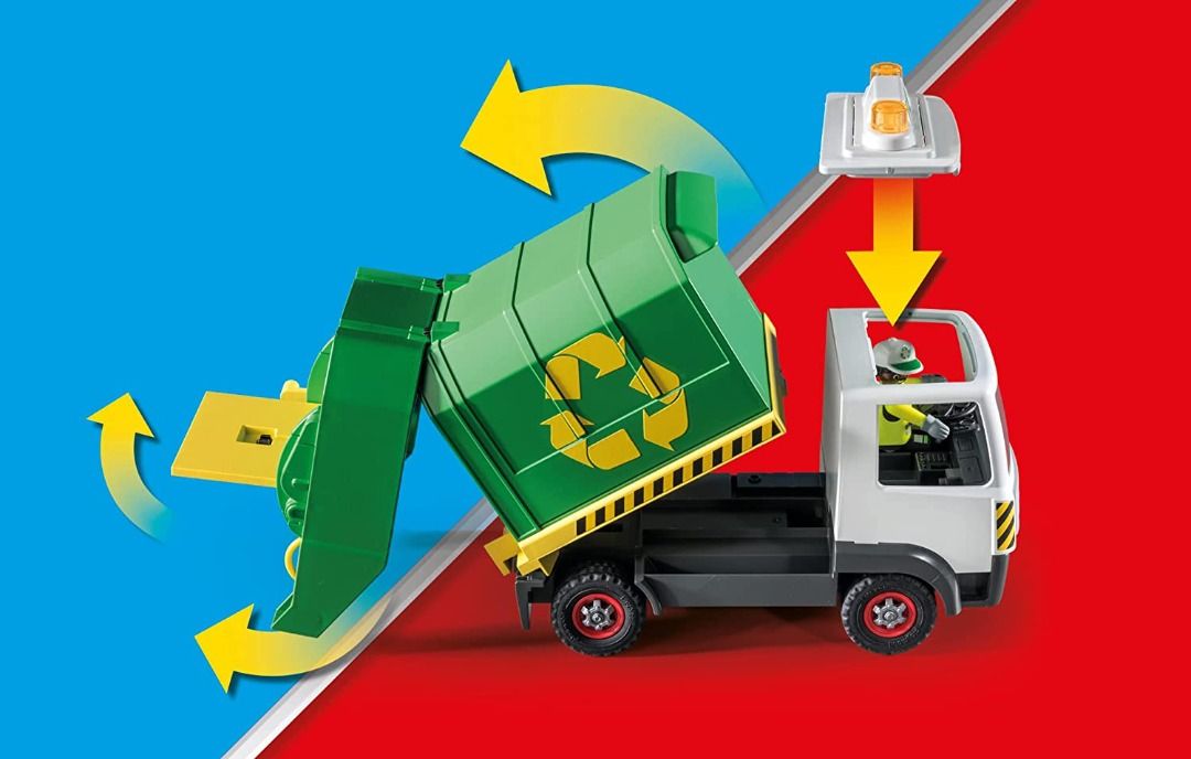 Playmobil 71234 Recycling Truck (2023 new model), Hobbies & Toys, Toys ...
