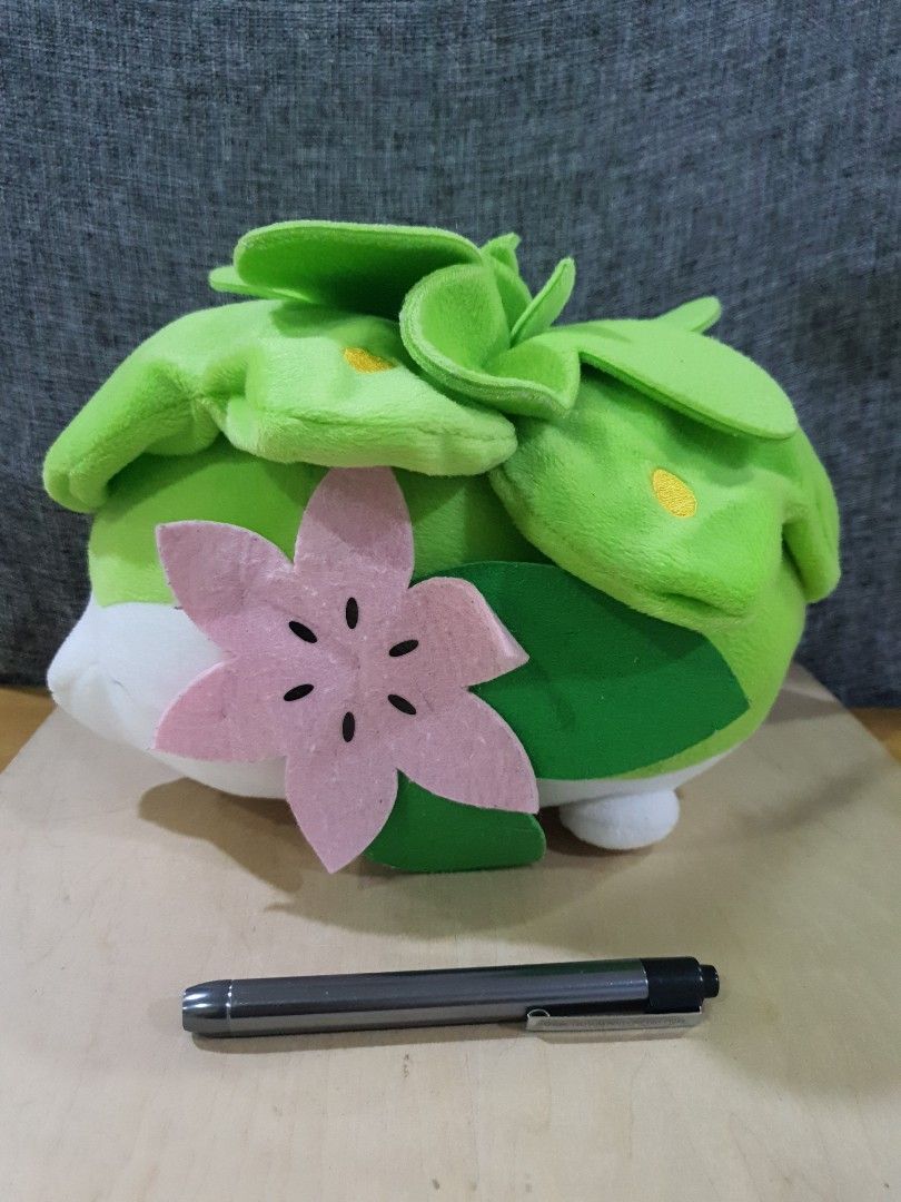 Pokemon Shaymin plush 27cm, Hobbies & Toys, Toys & Games on Carousell