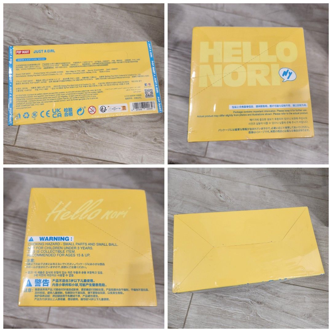 Popmart Hello Nori Series Blind Box Full Set of 12 New & Sealed ...