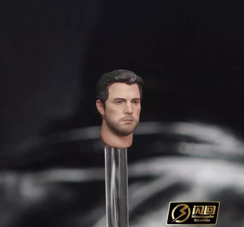 Manipple Studio, 1/12 scale Ben Affleck headsculpt for Mafex figures ...