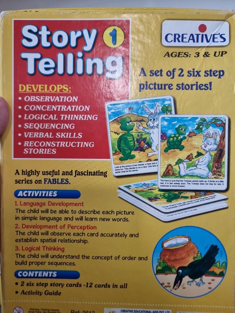 Pre-school sequence cards/picture reading/puzzles, Hobbies & Toys, Toys ...