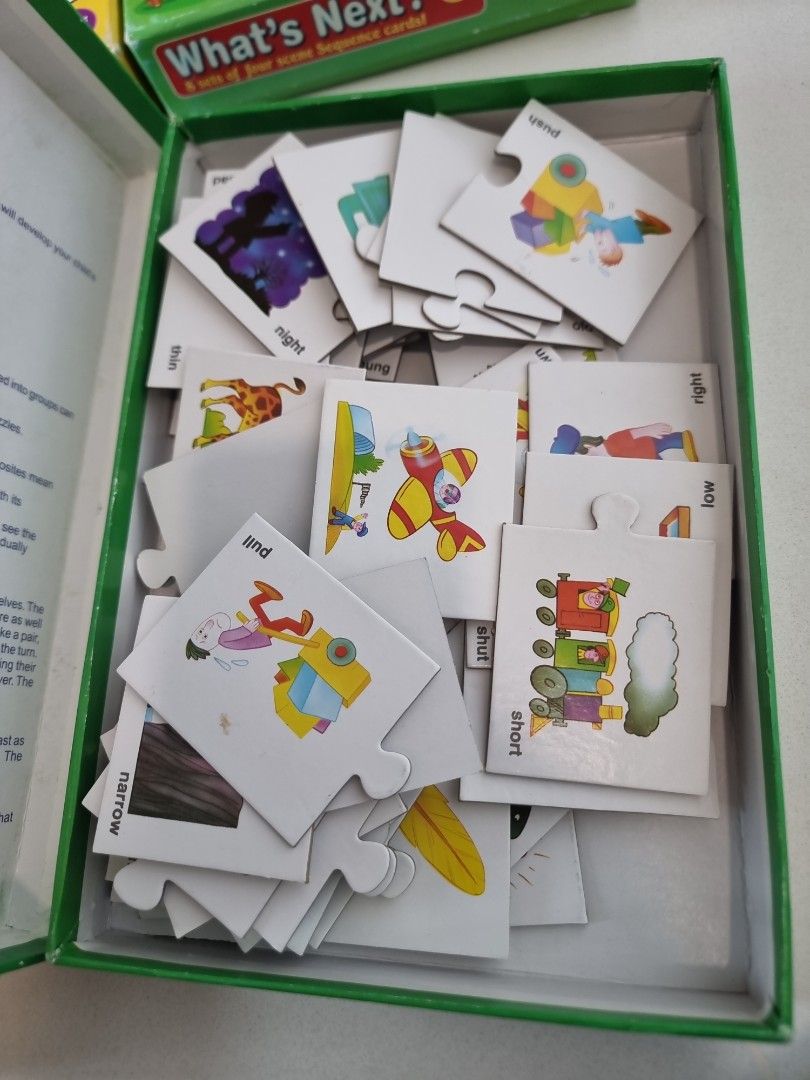Pre-school sequence cards/picture reading/puzzles, Hobbies & Toys, Toys ...