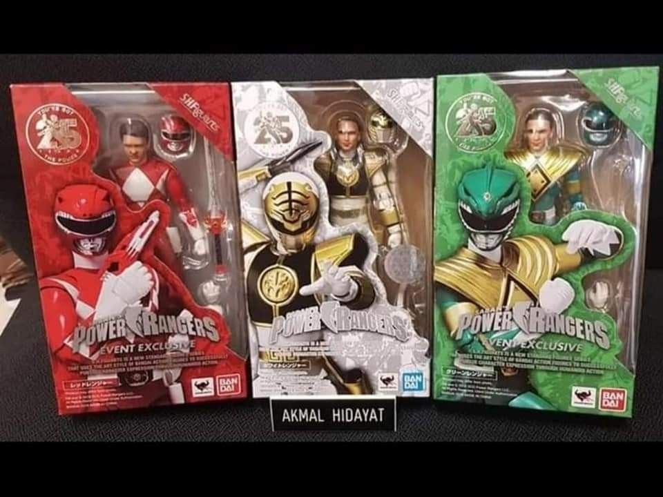 Production 2018 Bandai Mighty Morphin' Power Rangers MMPR SDCC Event ...