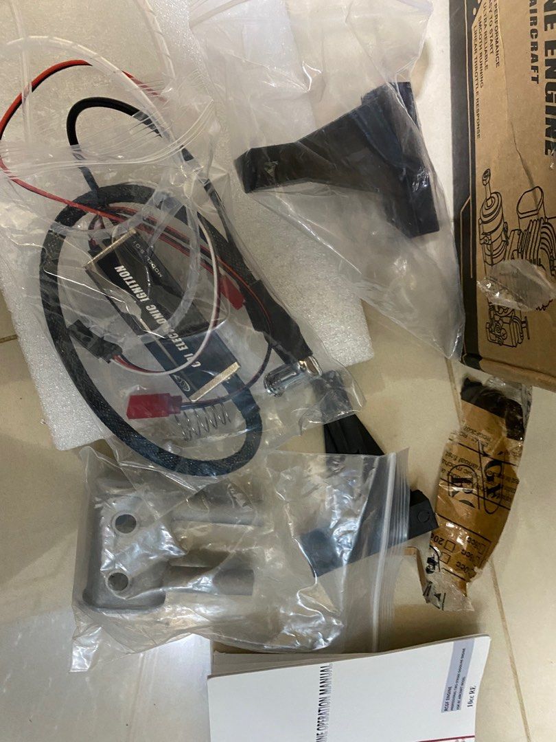 RCGF 10cc Petrol/Gasoline Engine for RC Airplane, Hobbies & Toys, Toys ...