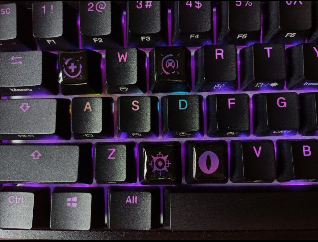 Reyna Keycaps Valorant Ability, Computers & Tech, Parts & Accessories ...