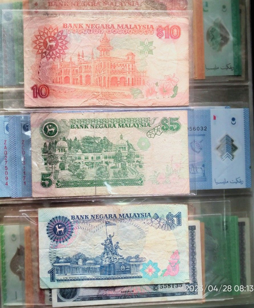 Rm10,Rm5,Rm1 lama..sign jaafar., Hobbies & Toys, Collectibles ...