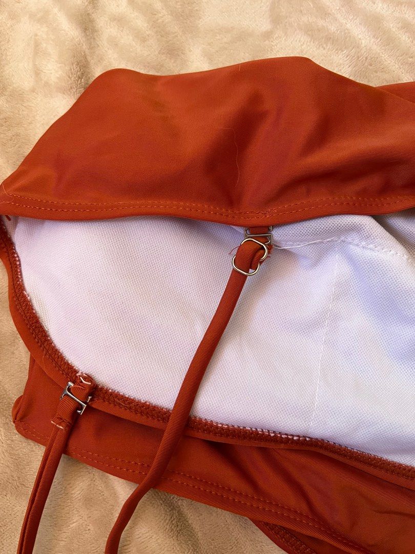 Rust One piece, Women's Fashion, Swimwear, Bikinis & Swimsuits on Carousell