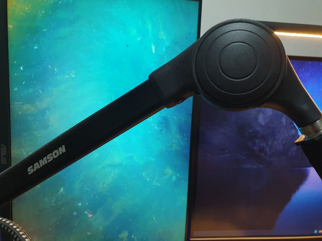 Samson Mic Boom Arm, Audio, Microphones on Carousell