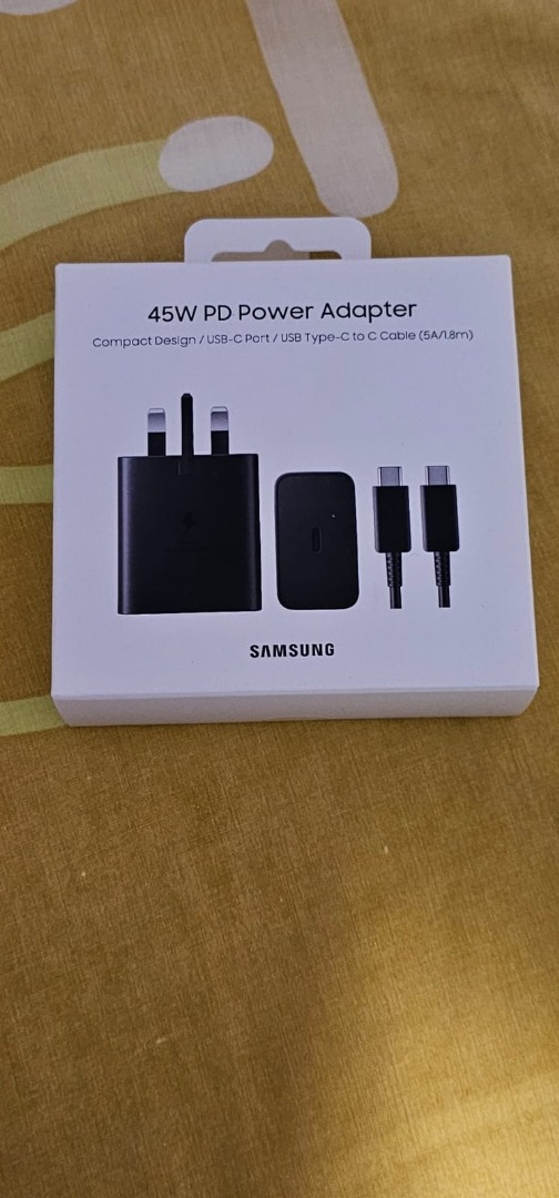 Samsung 45W PD Power Adapter, Mobile Phones & Gadgets, Mobile & Gadget ...