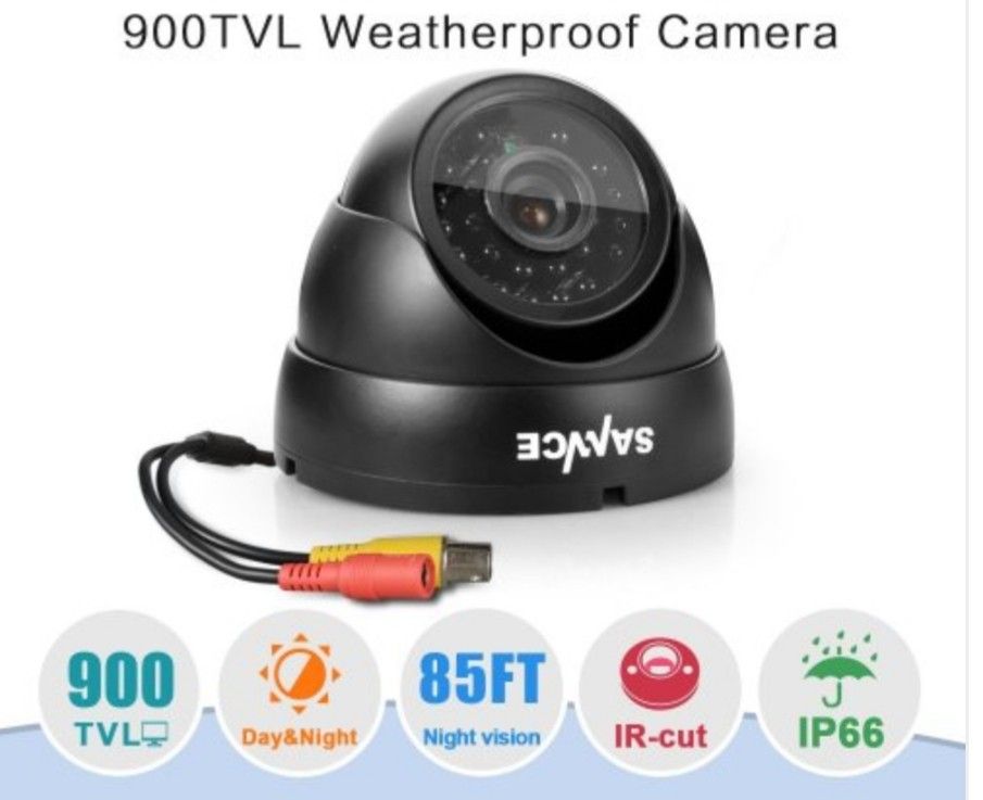 SANNCE 900TVL Security CCTV Dome Camera AHD/TVI/CVI/CVBS 4-in-1 for ...
