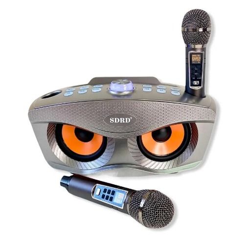 SDRD 306 Plus Bluetooth Speaker with Wireless Mic, Audio, Soundbars ...