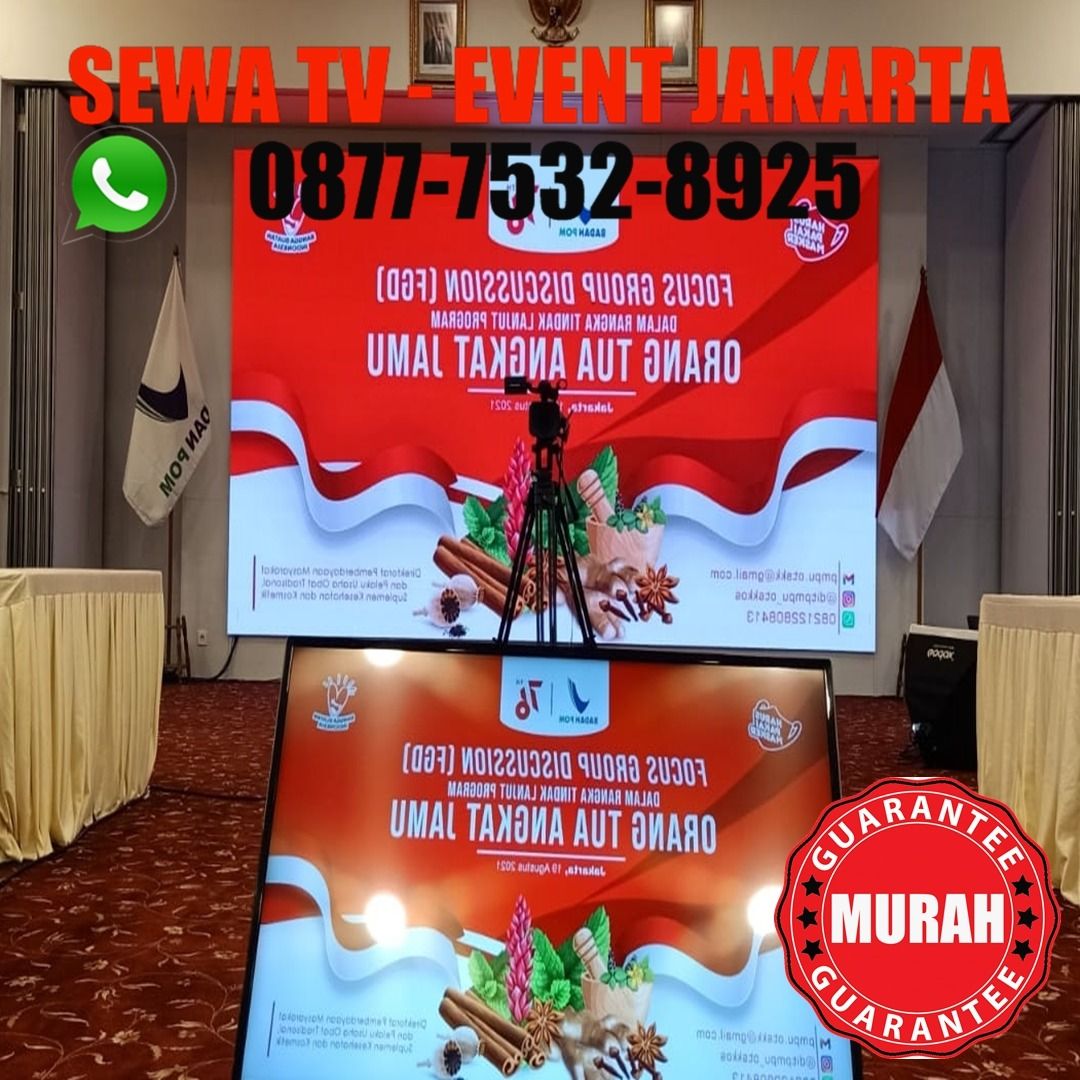 SEWA TV JAKARTA | 0877-7532-8925, Elektronik, TV & Perlengkapan Hiburan ...