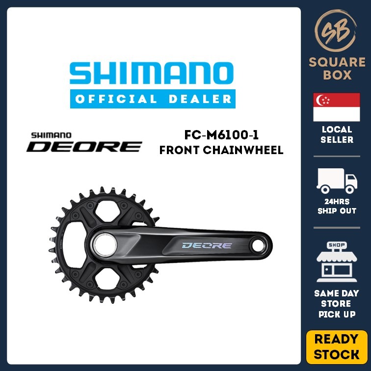 *SG DEALER* SHIMANO Deore FC-M6100-1 Front Chainwheel 32T, 175MM ...