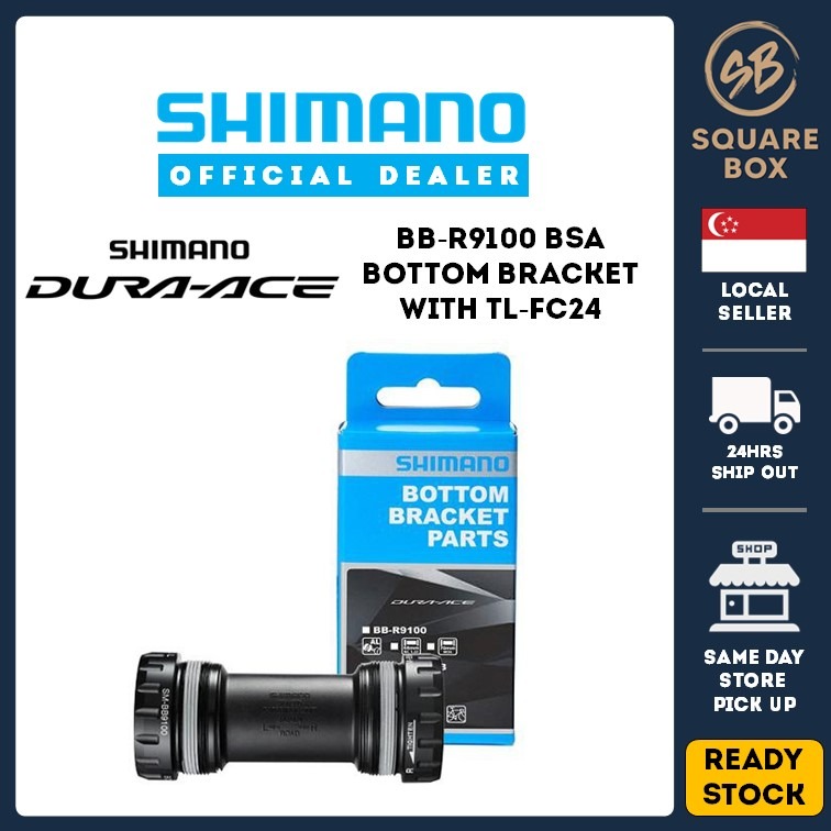 *SG DEALER* SHIMANO Dura-Ace BB-R9100 BSA Bottom Bracket with TL-FC24 ...