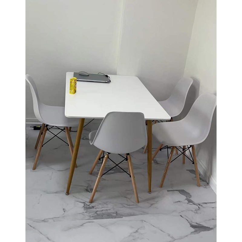 Simple utility Dining table Study table office table, Furniture & Home ...